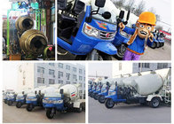 QUALITY Material chinese cheap new 32hp 5-wheel 2CBM small concrete mixer truck